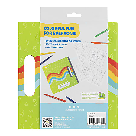 Little Yellow Bicycle All in One Coloring Kit Packed with everything ...