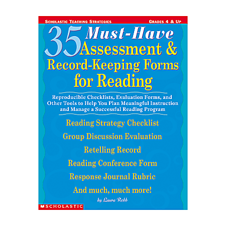 Scholastic 35 Assessment Forms - Office Depot