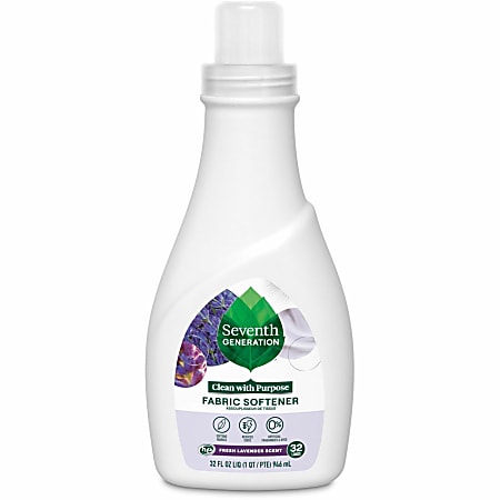 Seventh Generation Natural Fabric Softener For Fabric Clothes Liquid 32 ...