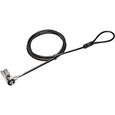 Kensington N17 Serialized Combination Lock for Dell Laptops - Office Depot