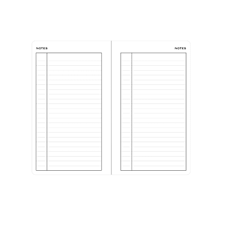 2025 Blue Sky Monthly Planning Calendar 3 58 x 6 18 Black Matte January ...