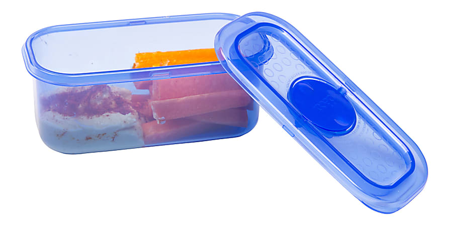 D cor Lunch Break Snack Box 300 mL Assorted Colors - Office Depot