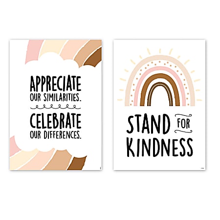 Creative Teaching Press Stand Together Inspire U Posters 13 38 x 19 Set ...