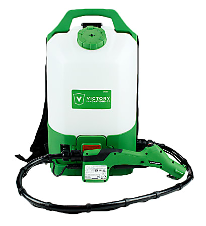 Victory E Static Cordless Backpack Sprayer 288 Oz Green - Office Depot