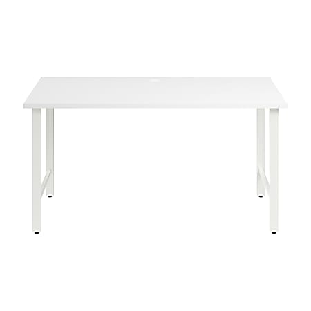 Bush Business Furniture Hustle 60 W Computer Desk With Metal Legs White ...