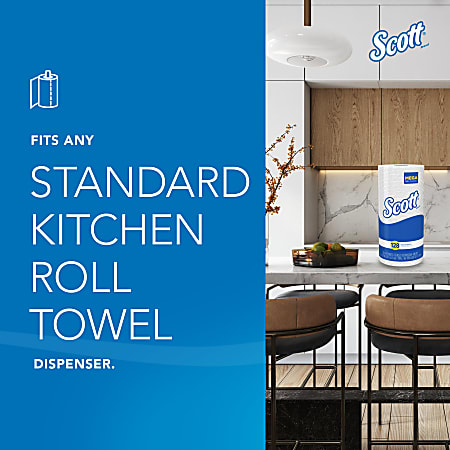 Scott Kitchen Paper Towels Fast Drying Absorbency Pockets 1 Ply ...