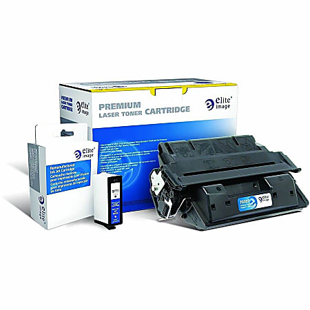 Elite Image Remanufactured Laser Toner Cartridge 30A Black 1 Each 1600 ...
