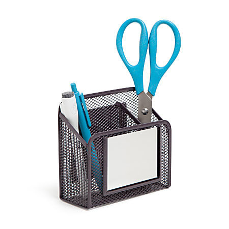 U Brands Magnetic Locker Cup With Mirror 5 H x 4 34 W x 2 716 D Dusty ...