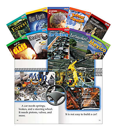 Teacher Created Materials TIME FOR KIDS® Nonfiction Book Set, Set 1 ...