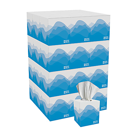 Preference 2 Ply Facial Tissue White 100 Tissues Per Box Case Of 36 ...