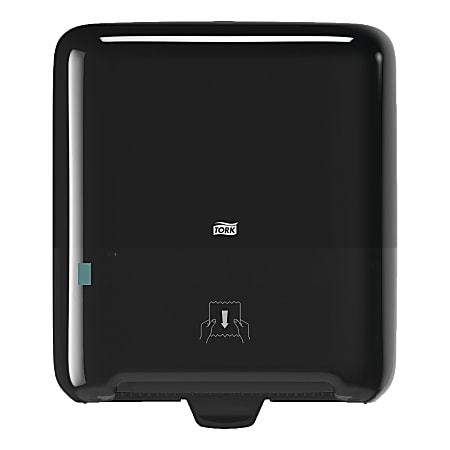 Tork Elevation Matic Hand Towel Roll Dispenser Black - Office Depot
