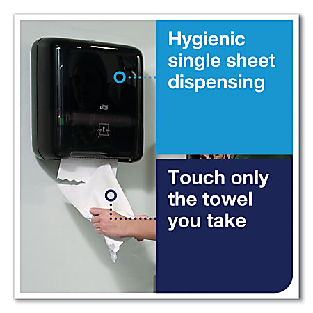 Tork Elevation Matic Hand Towel Roll Dispenser Black - Office Depot