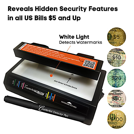 Dri Mark Tri Test Ultraviolet Counterfeit Detector - Office Depot