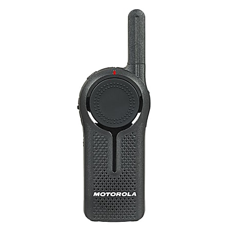 Motorola DLR Series 2 Way Radio 7 12 H x 6 W x 2 D Black DLR1060 - ODP ...