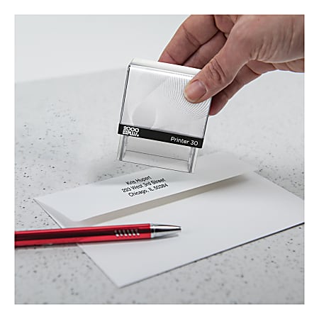 Custom 2000 PLUS Self Inking Stamp P30 1116 x 1 1316 Impression ...