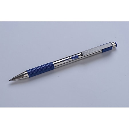 Zebra Pen F 301 Stainless Steel Ballpoint Pens Fine Pen Point 0.7 mm ...