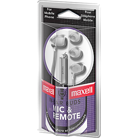 Maxell Mini Phone Earbud Ear Set - Office Depot