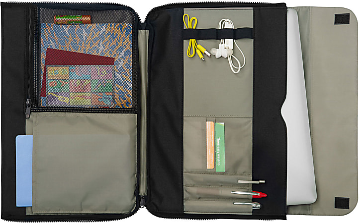 Custom Mobile Office Commuter Sleeve For 15 Laptops Black - Office Depot
