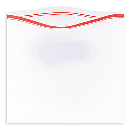 Highmark Plastic Storage Bags Gallon Size Clear Pack Of 500 Bags ...