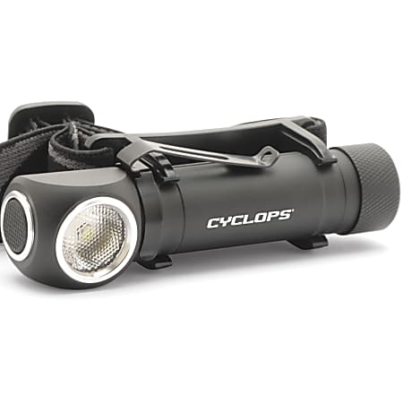 Cyclops Hades 10W 1000 Lumen Rechargeable LED Headlamp Black - Office Depot