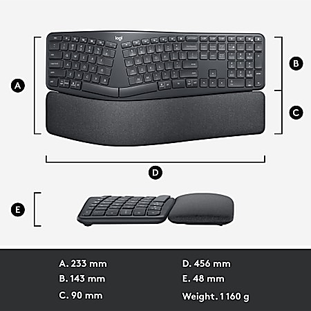 ergonomic keyboard logitech