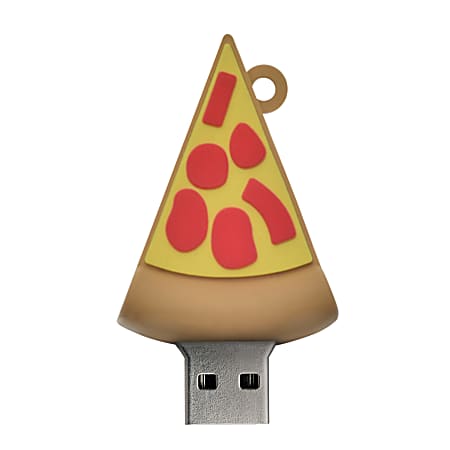 Digital Energy World USB 2.0 Flash Drive 16GB Pizza DEX8 1058 - Office ...