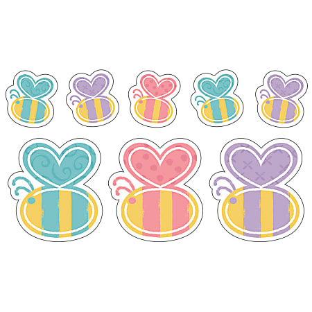 TREND superShapes Stickers Garden Bees Large 152 Stickers Per Pack ...