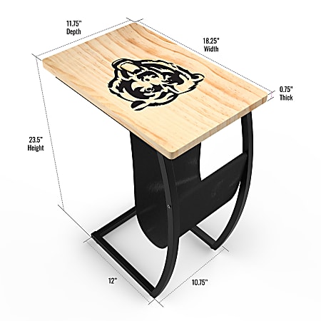Imperial NFL Anywhere Table 23 12 H x 18 14 W x 11 34 D Chicago Bears ...