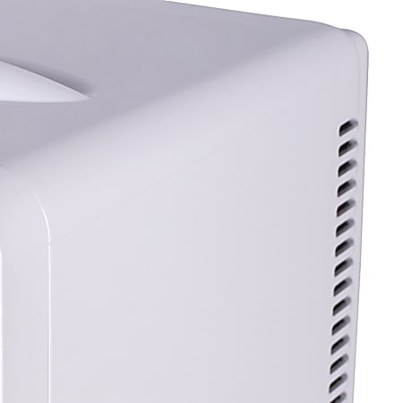 MEMOREX 0.8 Cu. Ft. 9 Can Beautylighted Mini Mirror Fridge White ...