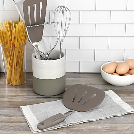 Oster Newcrest 5 Piece Prep And Cook Kitchen Tool Set Taupe - Office Depot