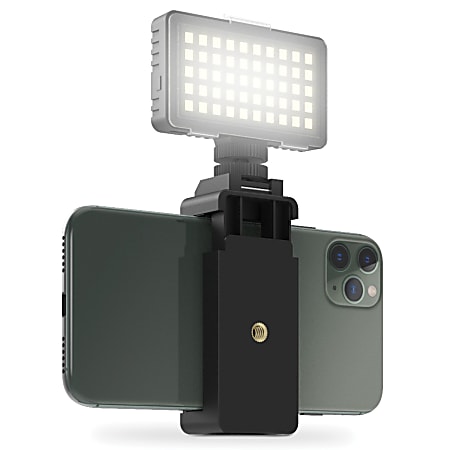 Bower 50 LED Smartphone Video Light Black WA 50LED - Office Depot