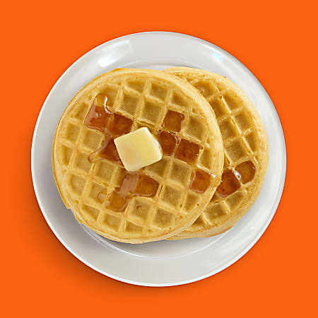 Eggo Homestyle Waffles 49.3 Oz Box Of 40 Waffles - Office Depot