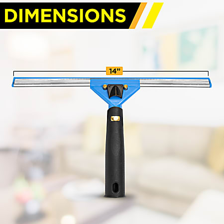 Gritt Commercial Swivel Window Squeegee With Quick Release 14 ...
