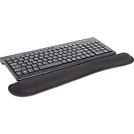 Allsop Ergoprene Gel Wrist Rest 4 1316 L x 17 12 W x 1 H Black 30192 ...
