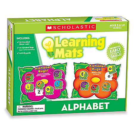 Scholastic Teachers Friend Activity Mats For Match Trace Write The ...