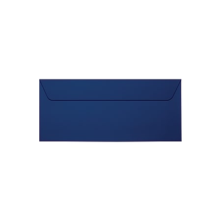 LUX 10 Envelopes Full Face Window Gummed Seal Navy Pack Of 250 - Office ...