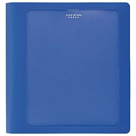 Five Star 1 12 Customizable Plastic Binder Plus Study App Tidewater ...