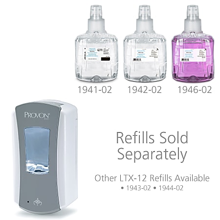 PROVON LTX 12 Dispenser GrayWhite - Office Depot