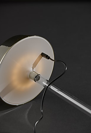 Adesso Orla LED Cordless Table Lamp Shiny ChromeClear Acrylic - Office ...