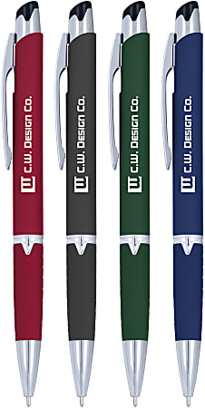 Custom Smooth Softex Gel Glide Pen Medium Point - Office Depot