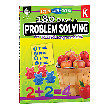 Shell Education 180 Days Of Problem Solving Grade K - Office Depot