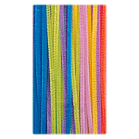 Creativity Street Jumbo Chenille Pipe Cleaners 12 14 Neon Pack of 100 ...