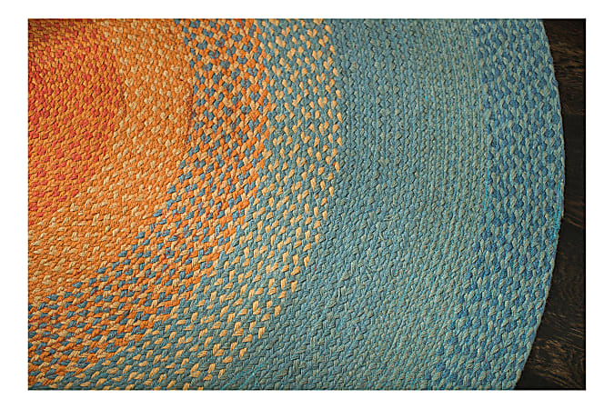Anji Mountain Olwyn Braided Rug 6 Multicolor - Office Depot