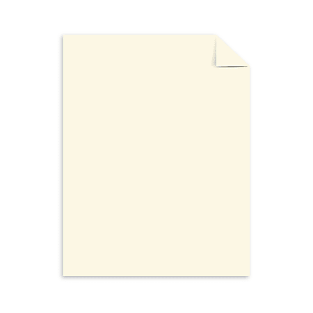 Exact Vellum Bristol Card Stock Ivory Letter 8.5 x 11 67 Lb Pack Of 250 ...