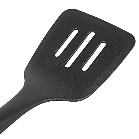 Oster Baldwyn Nylon Slotted Turner 13 12 Black - Office Depot