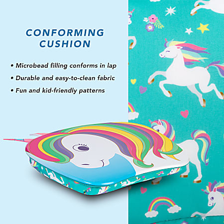 LapGear Lap Pets Kids Lap Desk 11 516 x 14 12 Unicorn - Office Depot