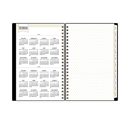 2024 2025 Day Designer WeeklyMonthly Planning Calendar 5 x 8 Black July ...