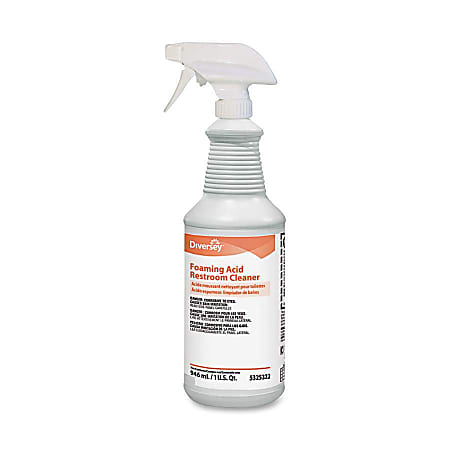 JohnsonDiversey Acid Based Foaming Restroom Cleaner Fresh Scent 32 Oz ...