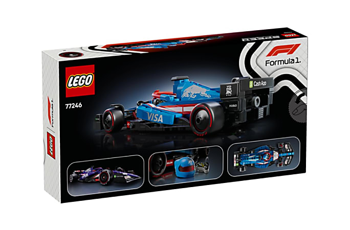 LEGO Speed Champions Visa Cash App RB VCARB 01 F1 Race Car - Office Depot