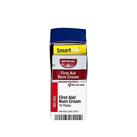 First Aid Burn Cream 10 PacketsBox - Office Depot